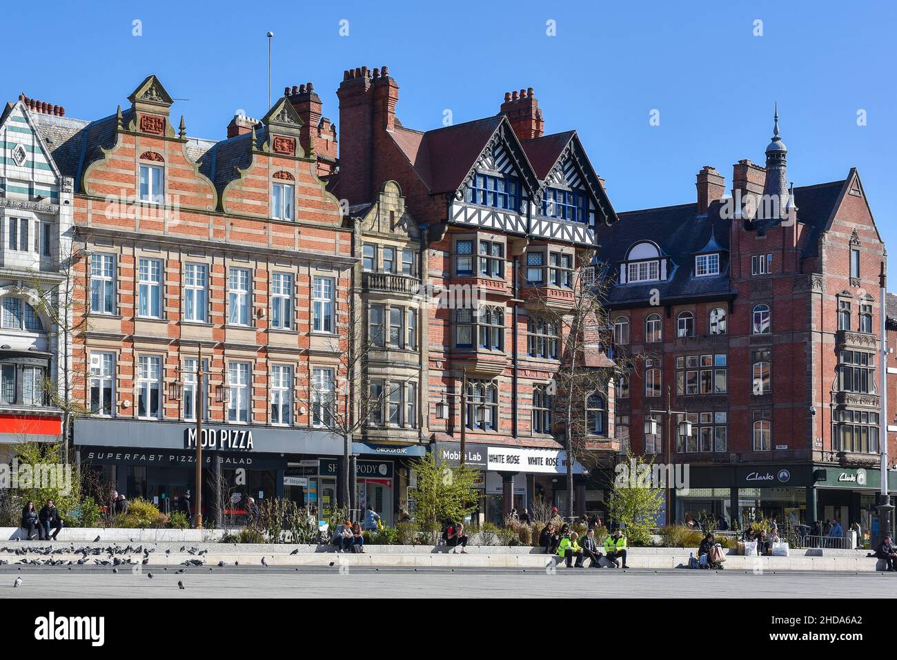 View of Traditional architecture and historical of the Shops in the old ...
