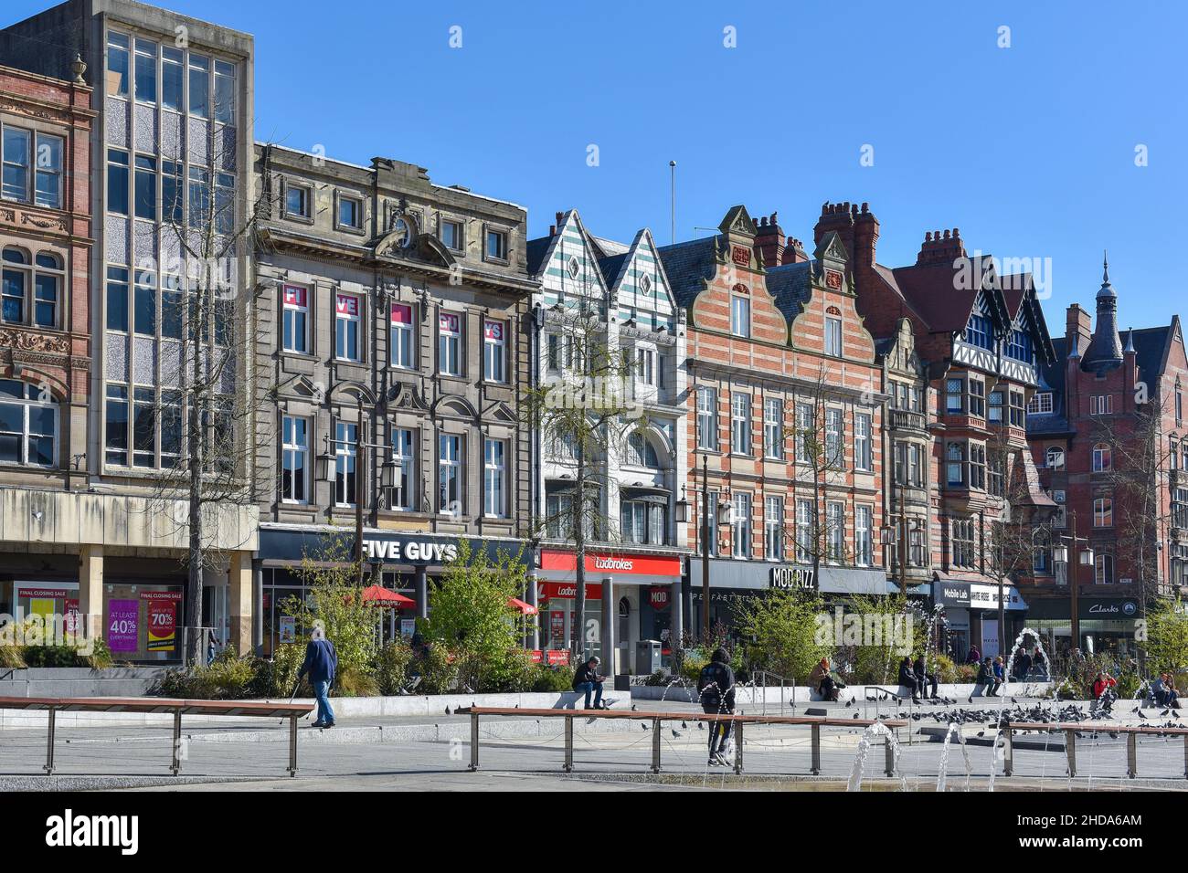 View of Traditional architecture and historical of the Shops in the old ...