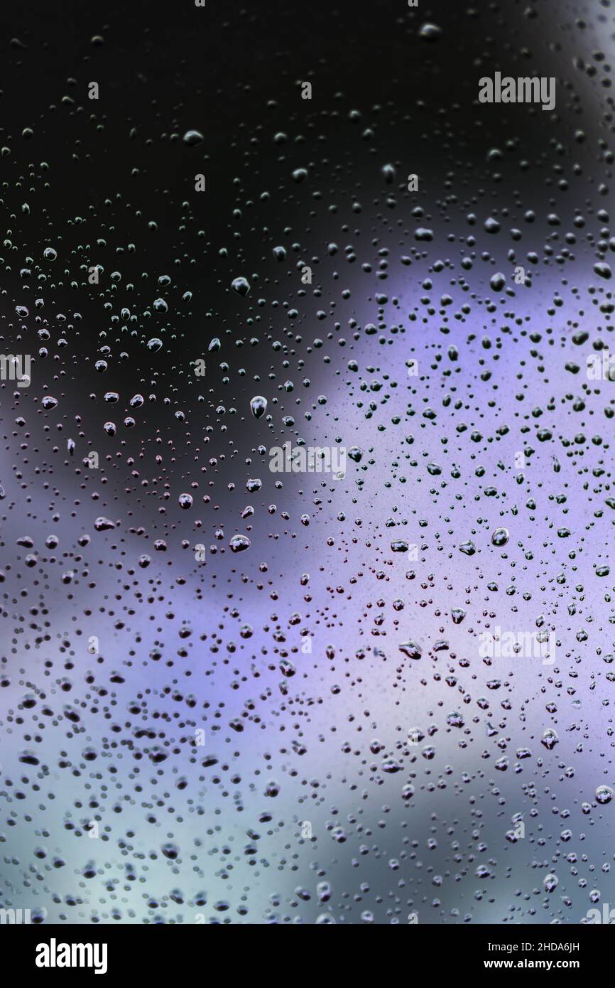 water drop on glass use for background Stock Photo - Alamy