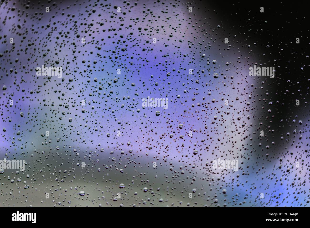 water drop on glass use for background Stock Photo - Alamy