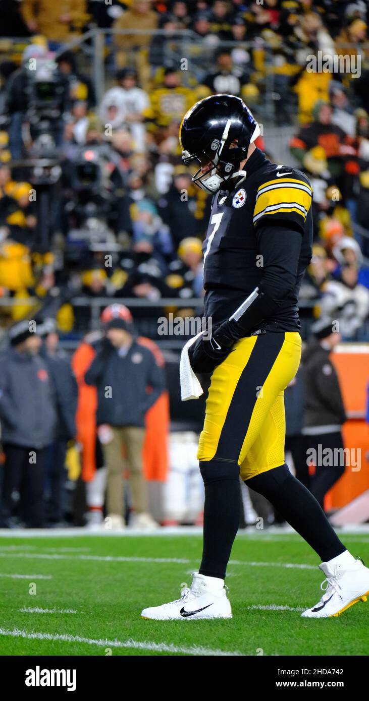 Pittsburgh, PA, USA. 3rd Jan, 2021. Ben Roethlisberger #7 during the ...