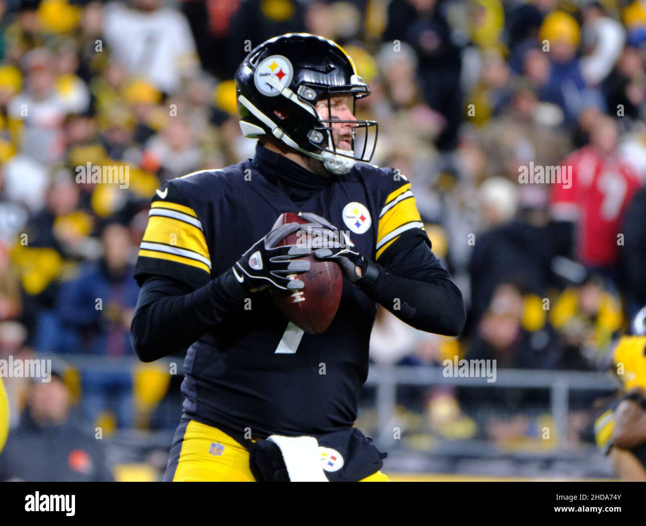 Pittsburgh, PA, USA. 3rd Jan, 2021. Ben Roethlisberger #7 during the ...