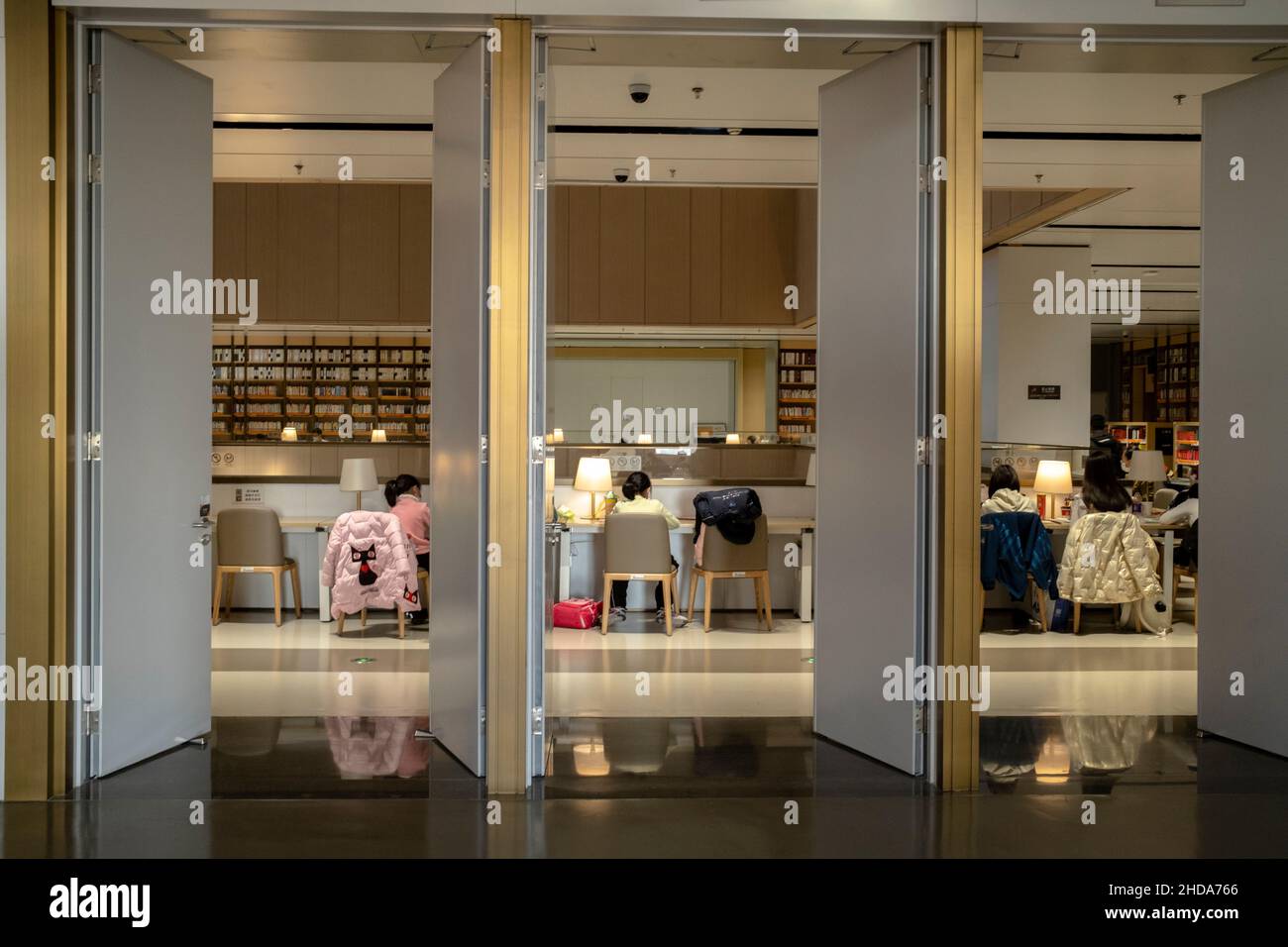 Study in the library hi-res stock photography and images - Alamy