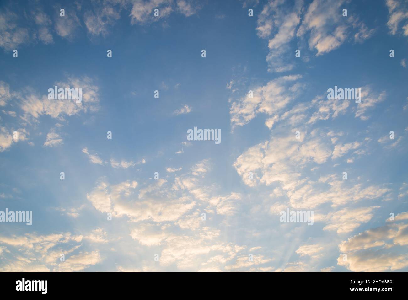 sky and clouds before sunset nature background Stock Photo - Alamy