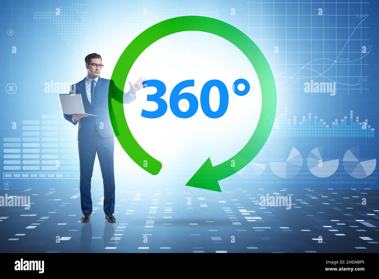 360 degree customer view for the marketing purposes Stock Photo - Alamy