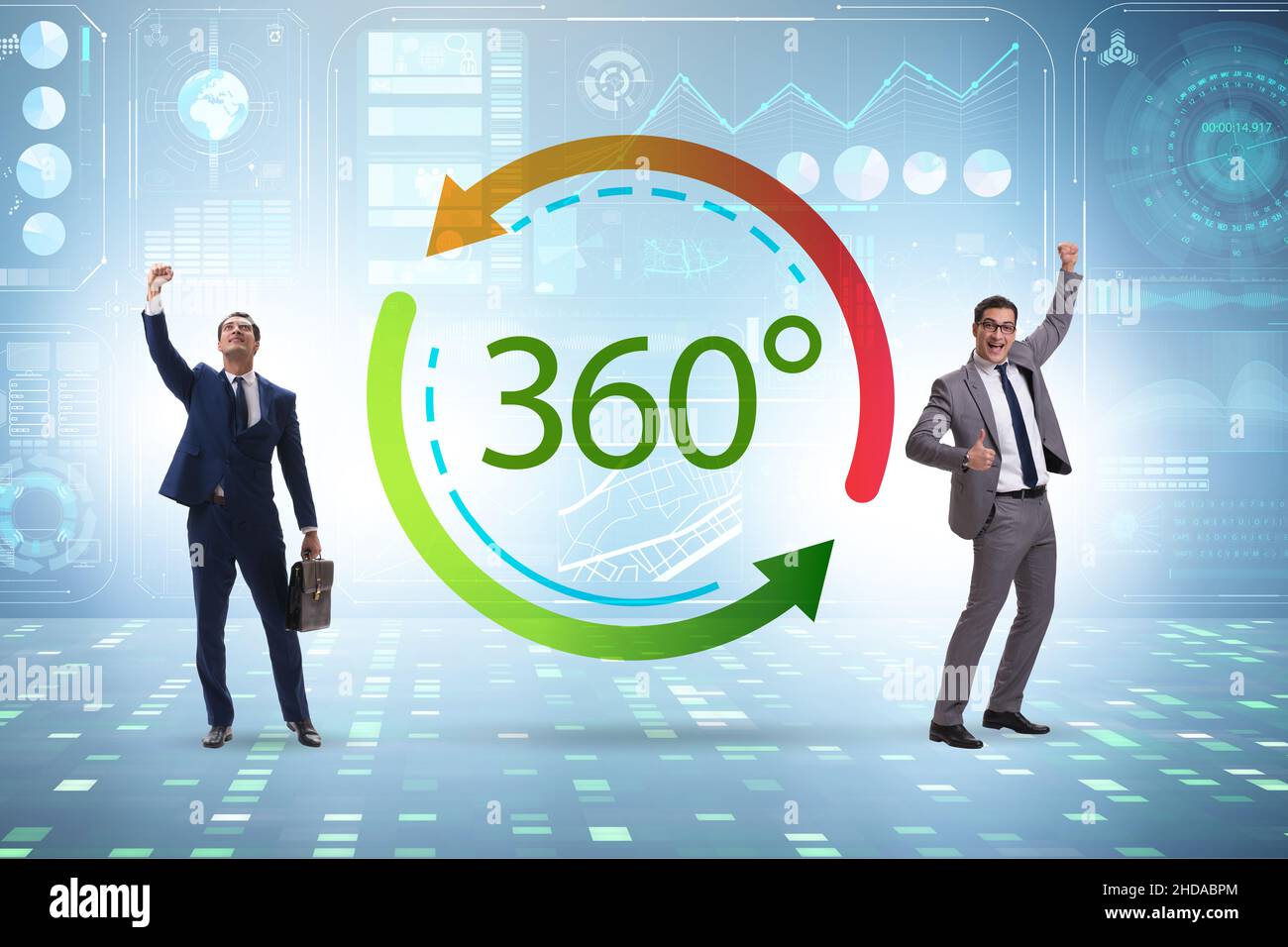 360 degree customer view for the marketing purposes Stock Photo - Alamy