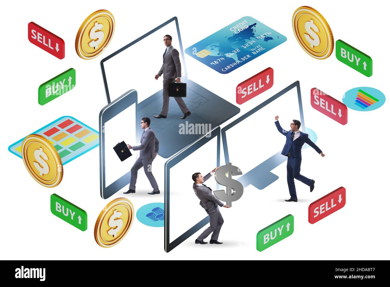 Online currency trading store