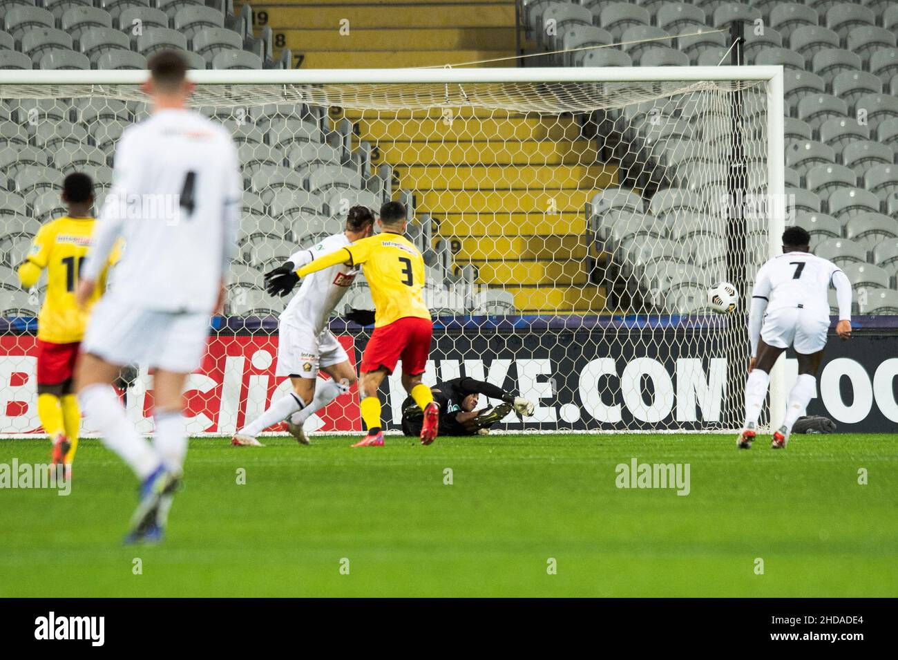 XXXX during the French Cup football match Lens (RCL) against Lille ...