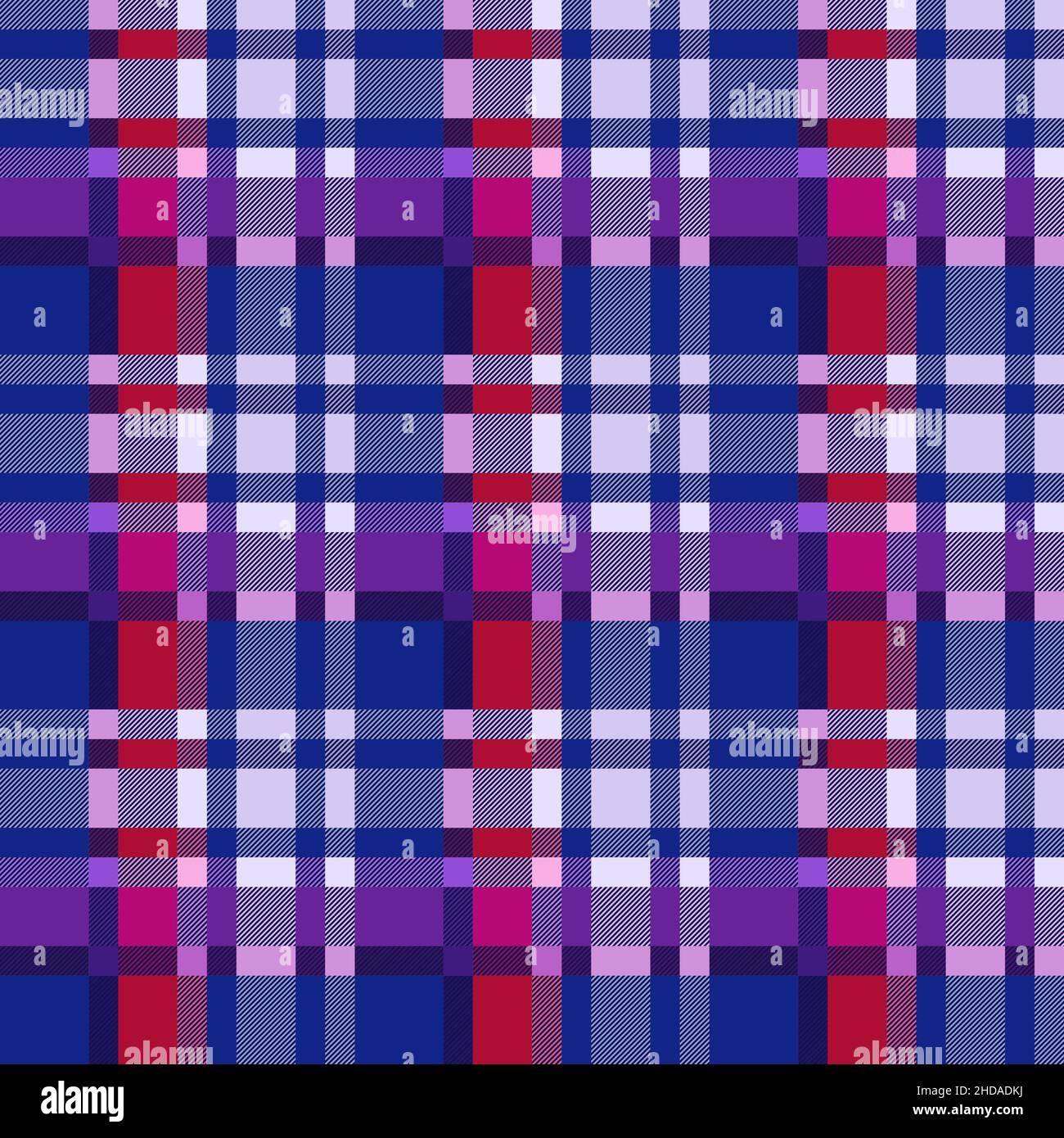 Rectangular seamless vector contrast pattern in blue, violet and pink ...