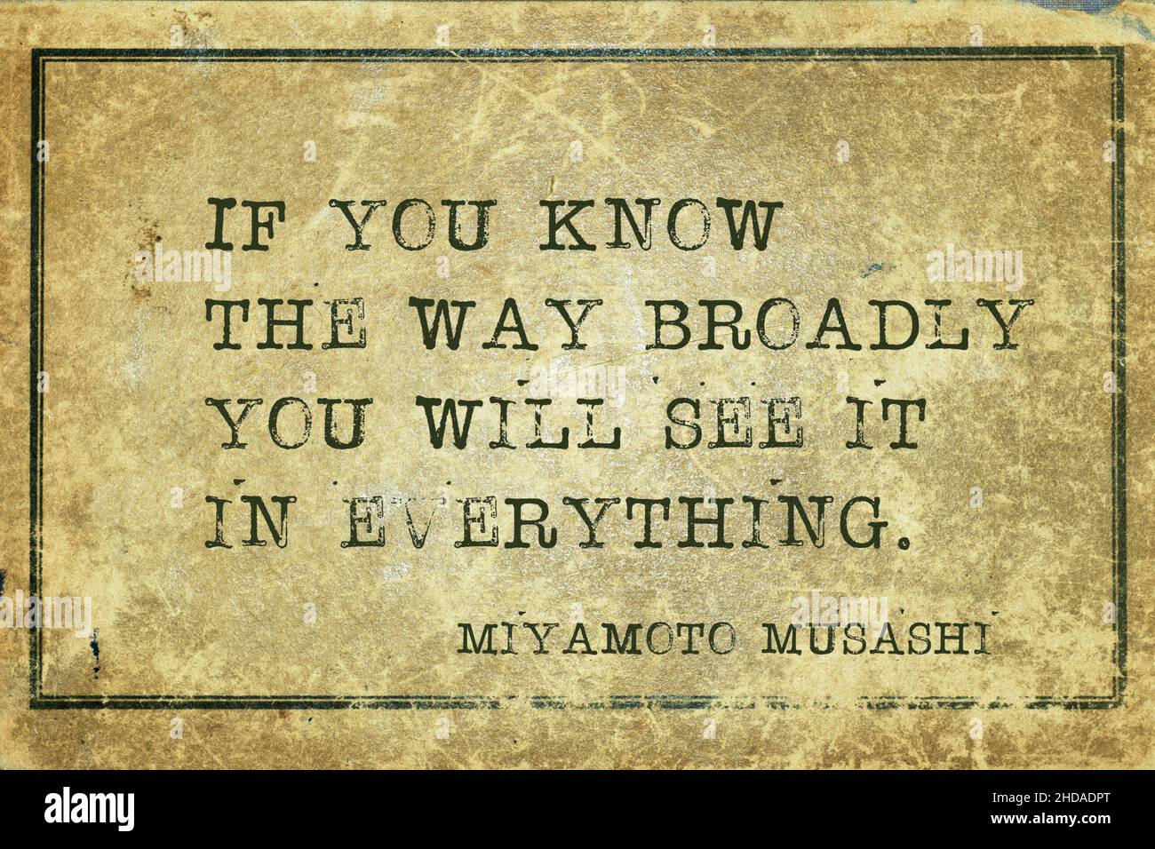 Samurai miyamoto musashi hi-res stock photography and images - Alamy