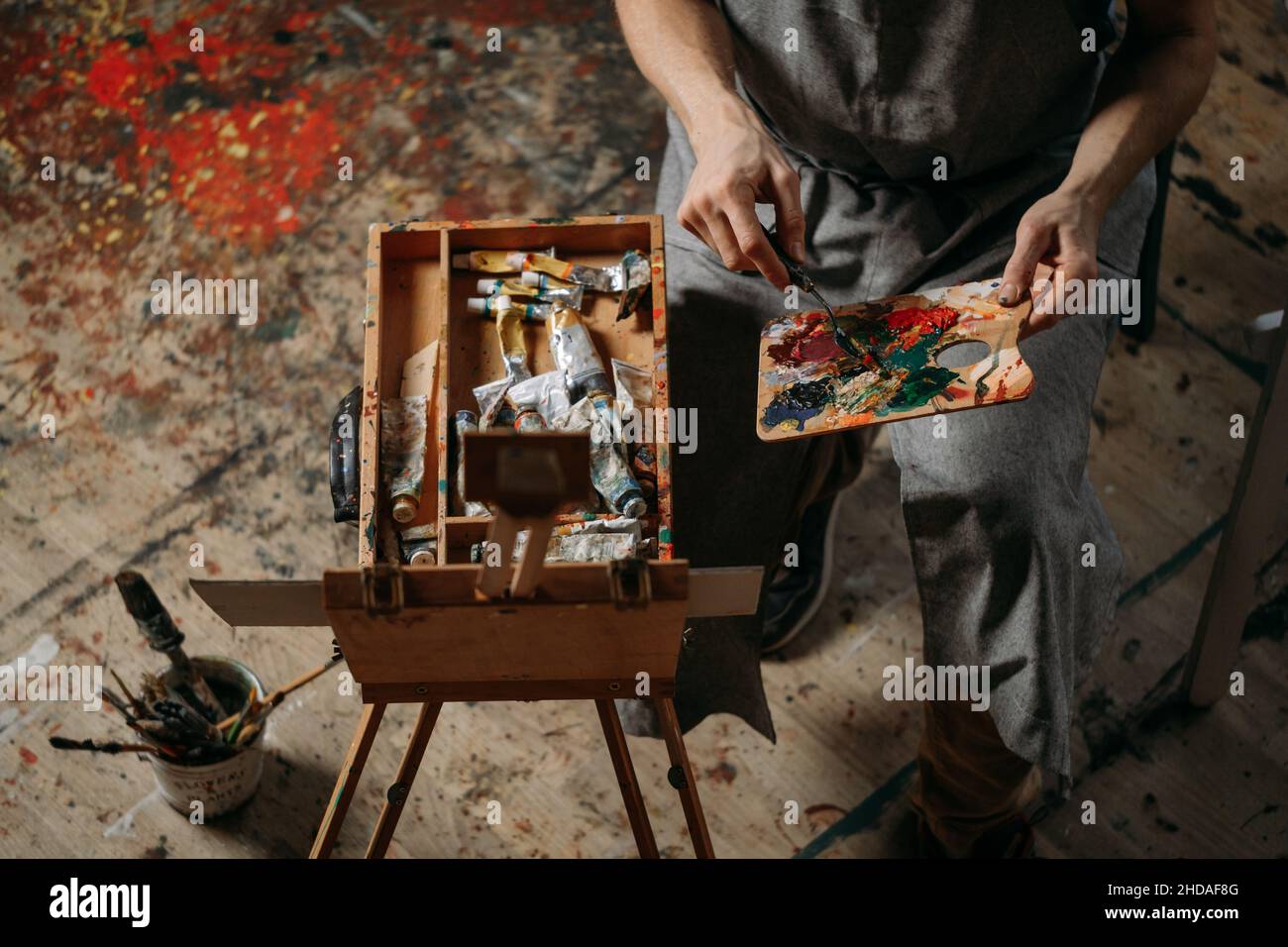 Paintbrush artwork hi-res stock photography and images - Alamy