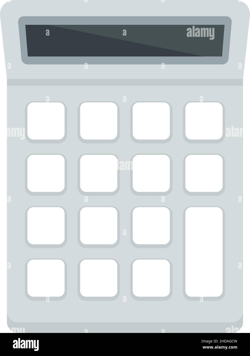 University calculator icon. Flat illustration of University calculator ...