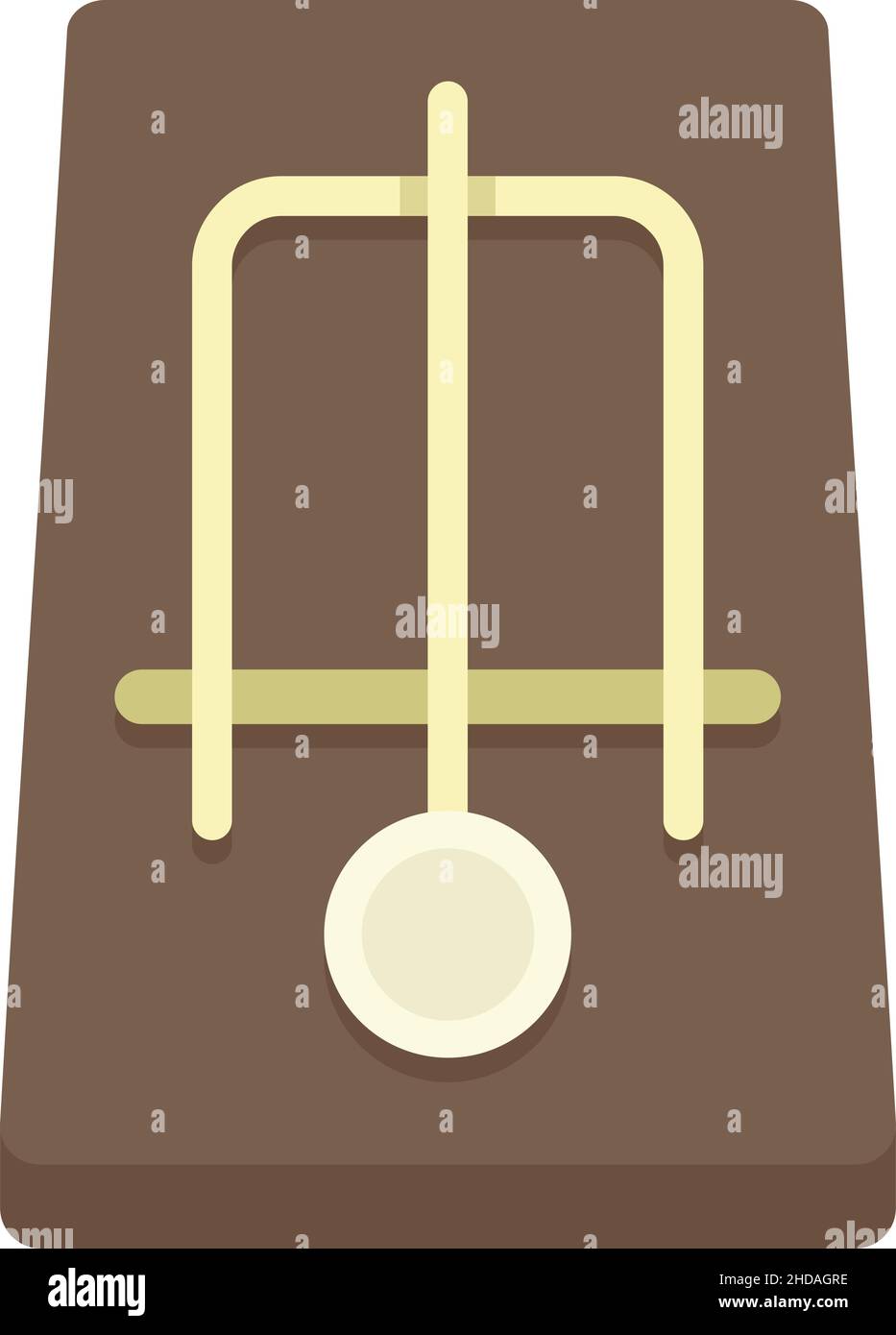 Mousetrap icon. Flat illustration of Mousetrap vector icon isolated on ...