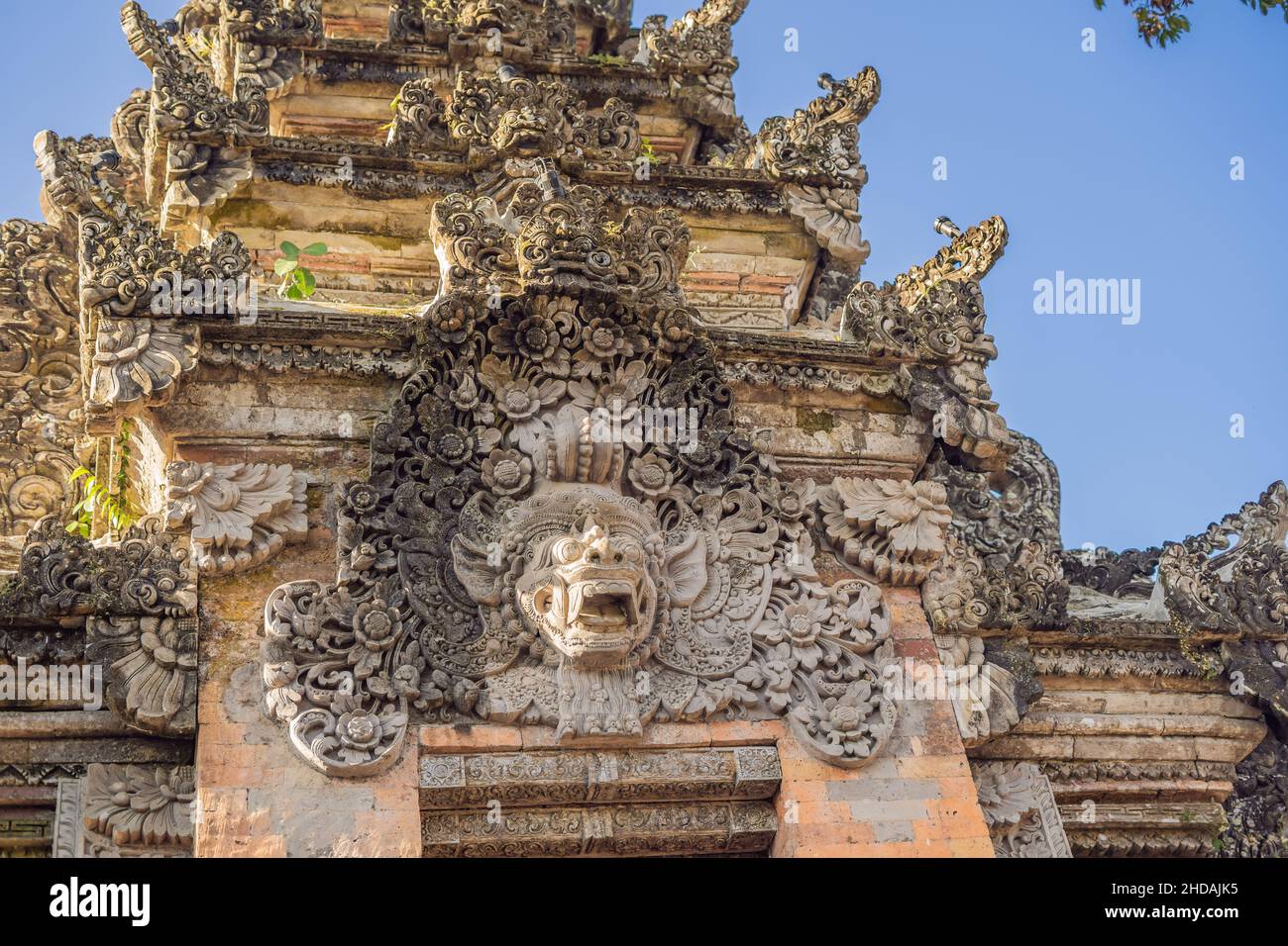Ubud palace, Bali - Inside the Ubud palace, Bali Stock Photo - Alamy