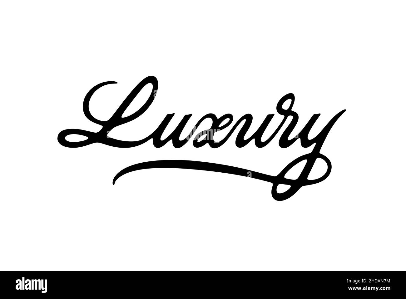 Luxury vector lettering Stock Vector Image & Art - Alamy