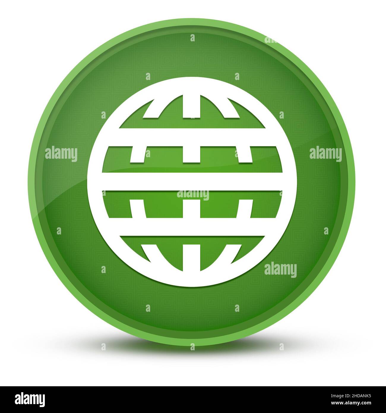 Website luxurious glossy green round button abstract illustration Stock ...