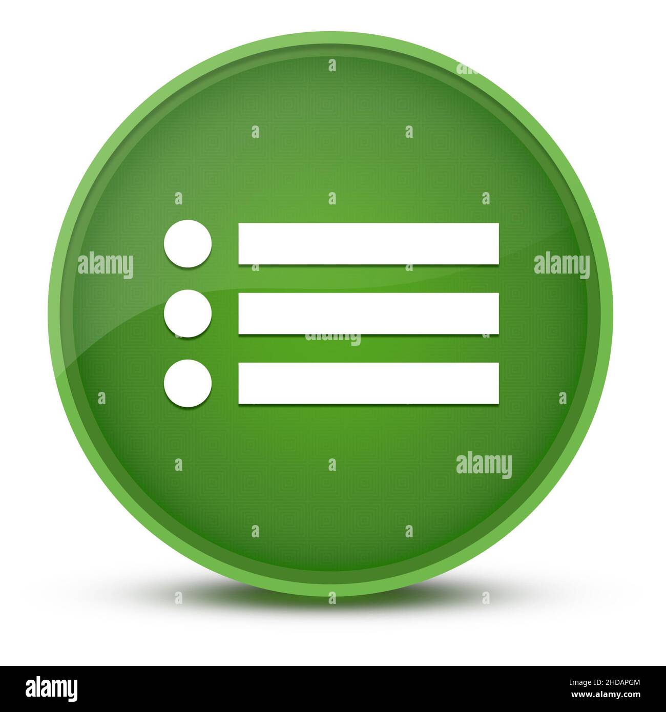 Check list green round flat hi-res stock photography and images - Alamy