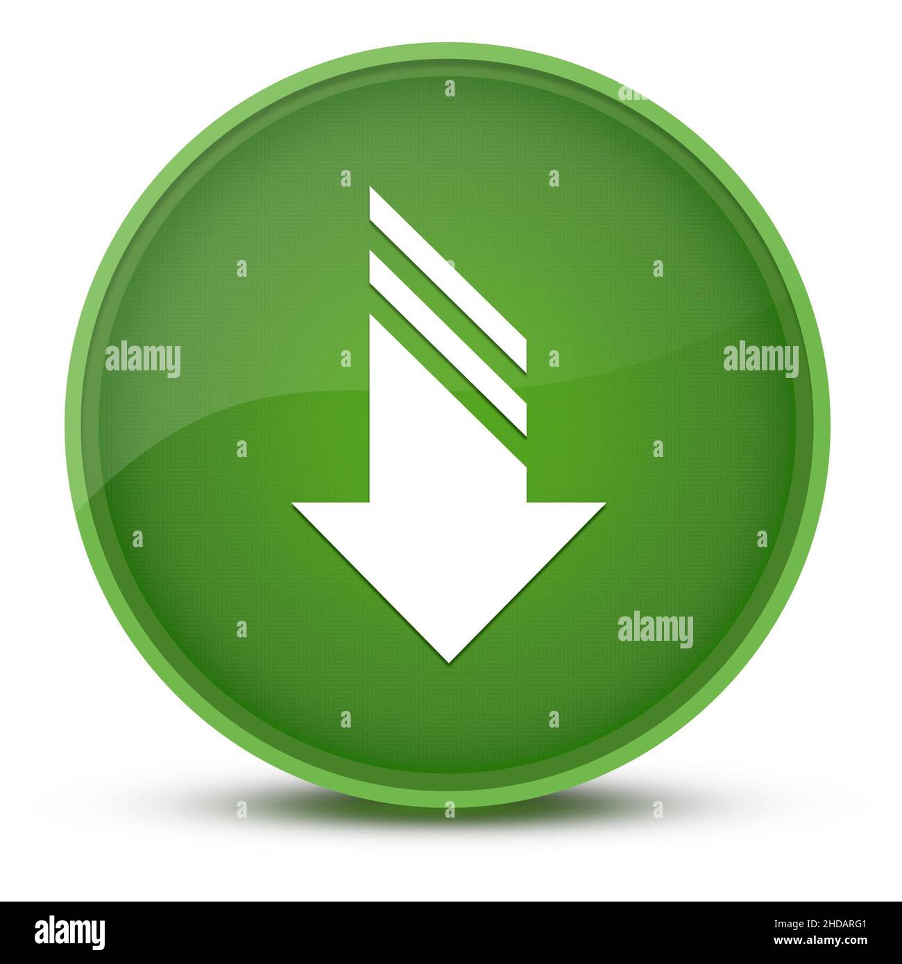 Download luxurious glossy green round button abstract illustration ...
