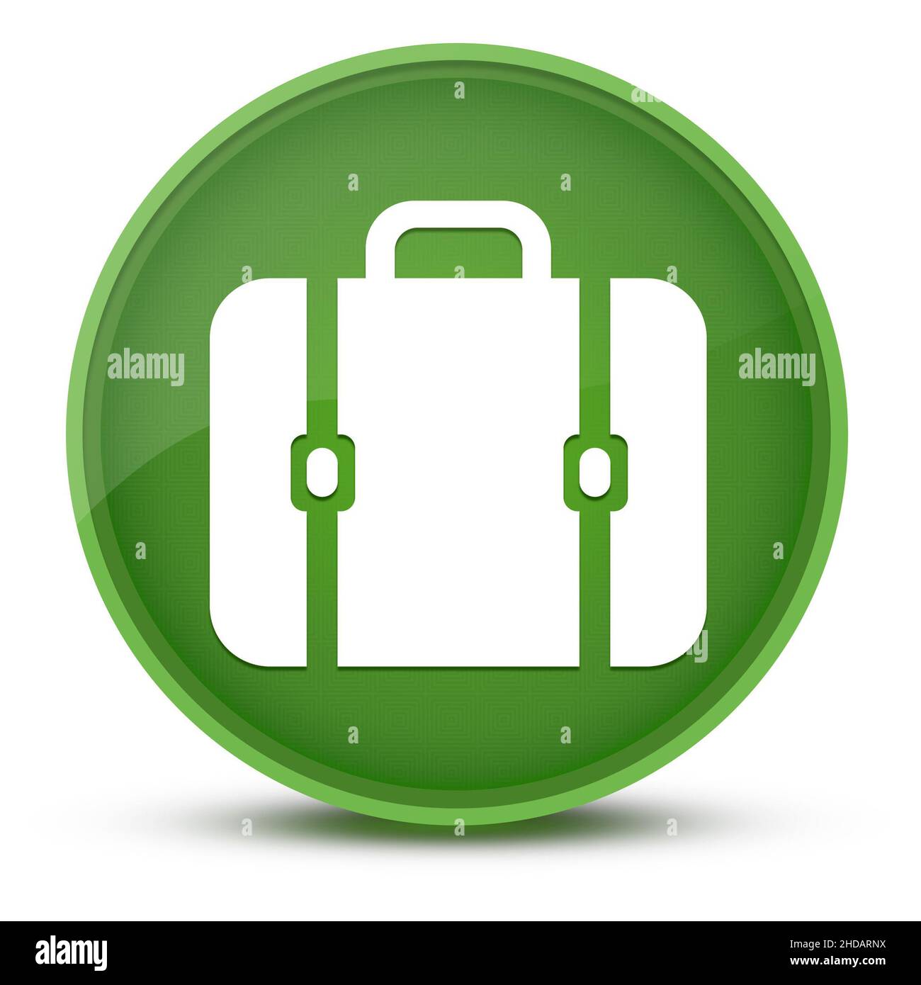 Bag luxurious glossy green round button abstract illustration Stock ...