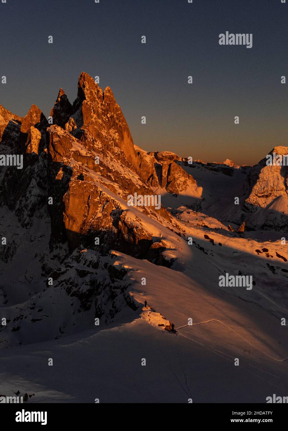 Seceda rocks hi-res stock photography and images - Alamy