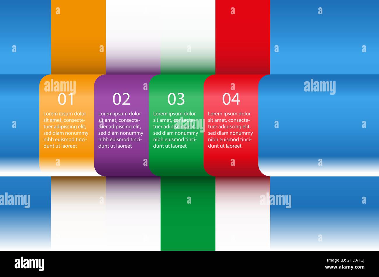 Various steps Stock Vector Images - Alamy