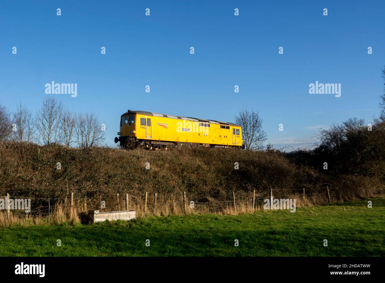 Network Rail Test Train Locomotive No. 73952 "Janis Kong", Warwickshire ...