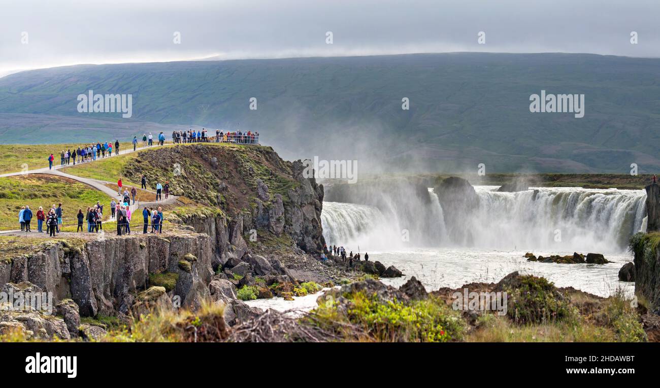 Akureyri godafoss falls hi-res stock photography and images - Alamy