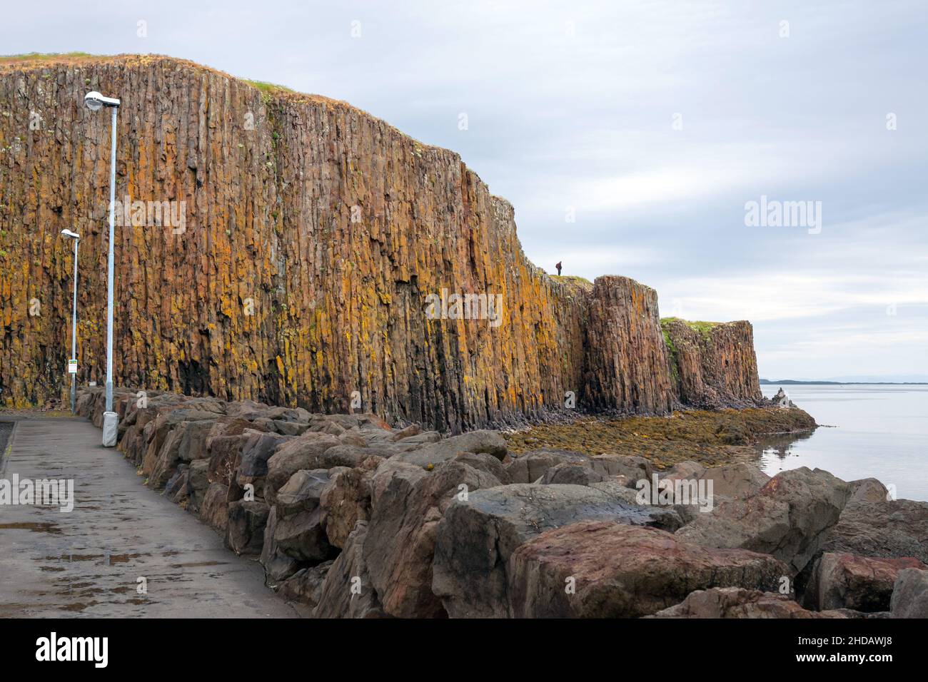 Basalt column on Iceland Stock Photo - Alamy