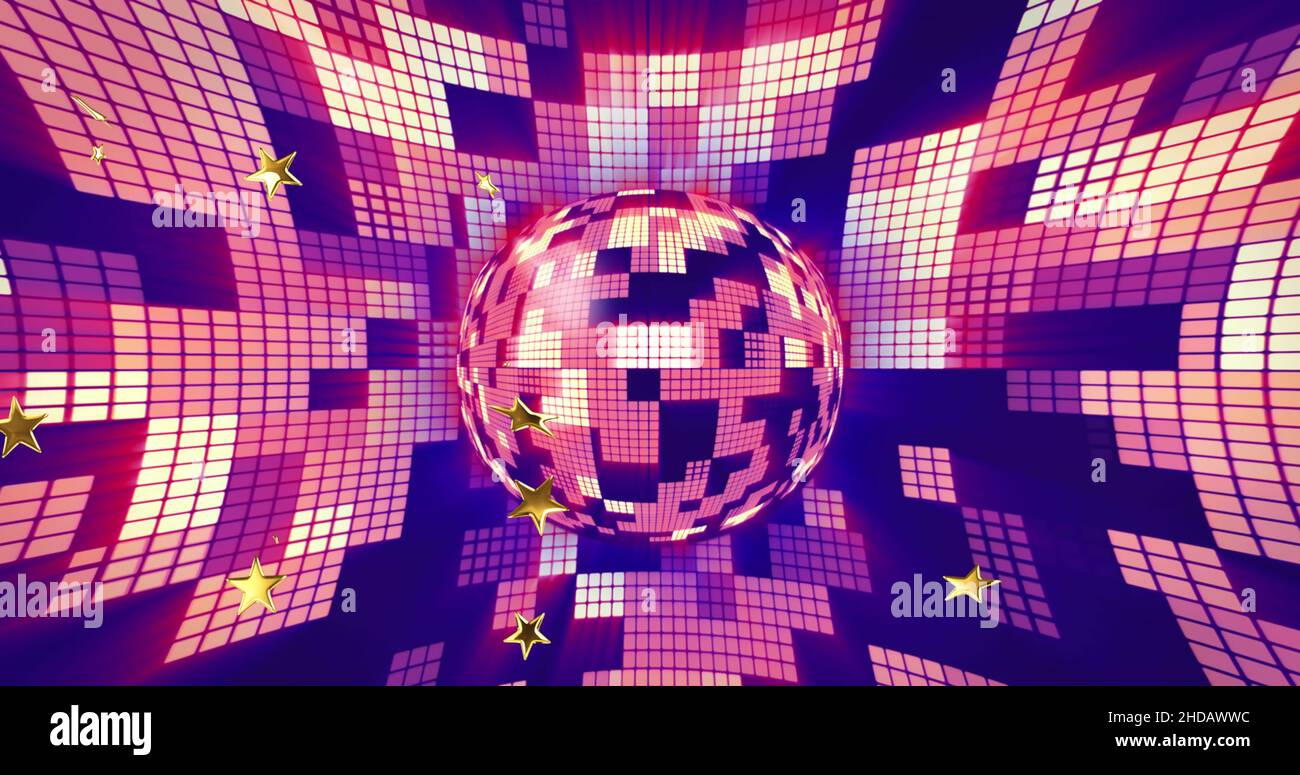 Golden mirror ball hi-res stock photography and images - Alamy
