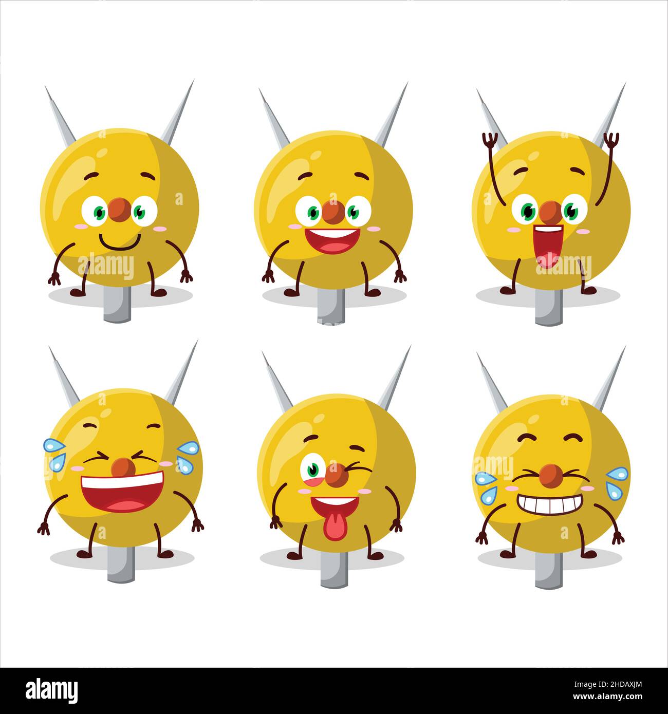 Cartoon character of term stationery with smile expression. Vector ...