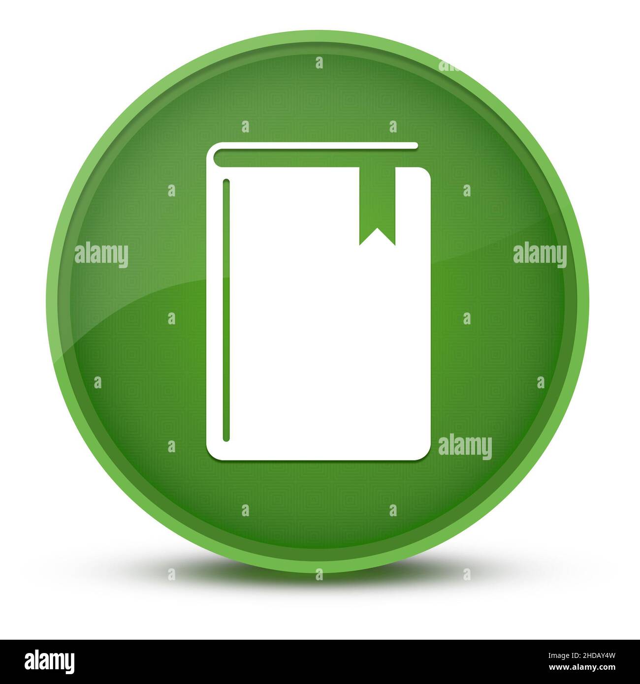 Book luxurious glossy green round button abstract illustration Stock ...