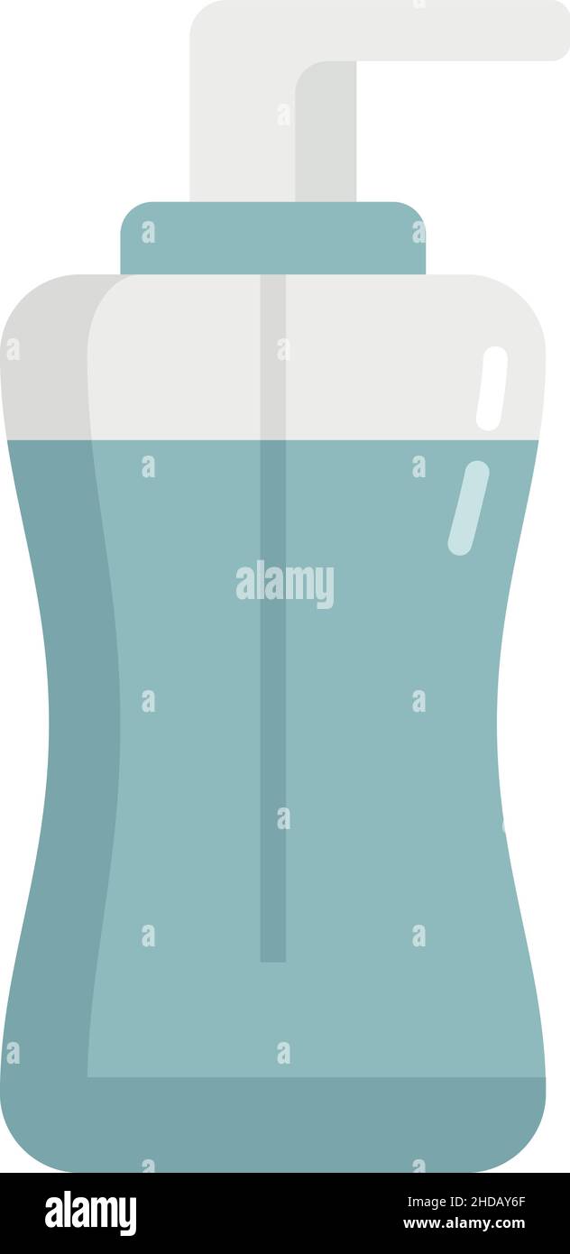 Antiseptic gel icon. Flat illustration of Antiseptic gel vector icon ...