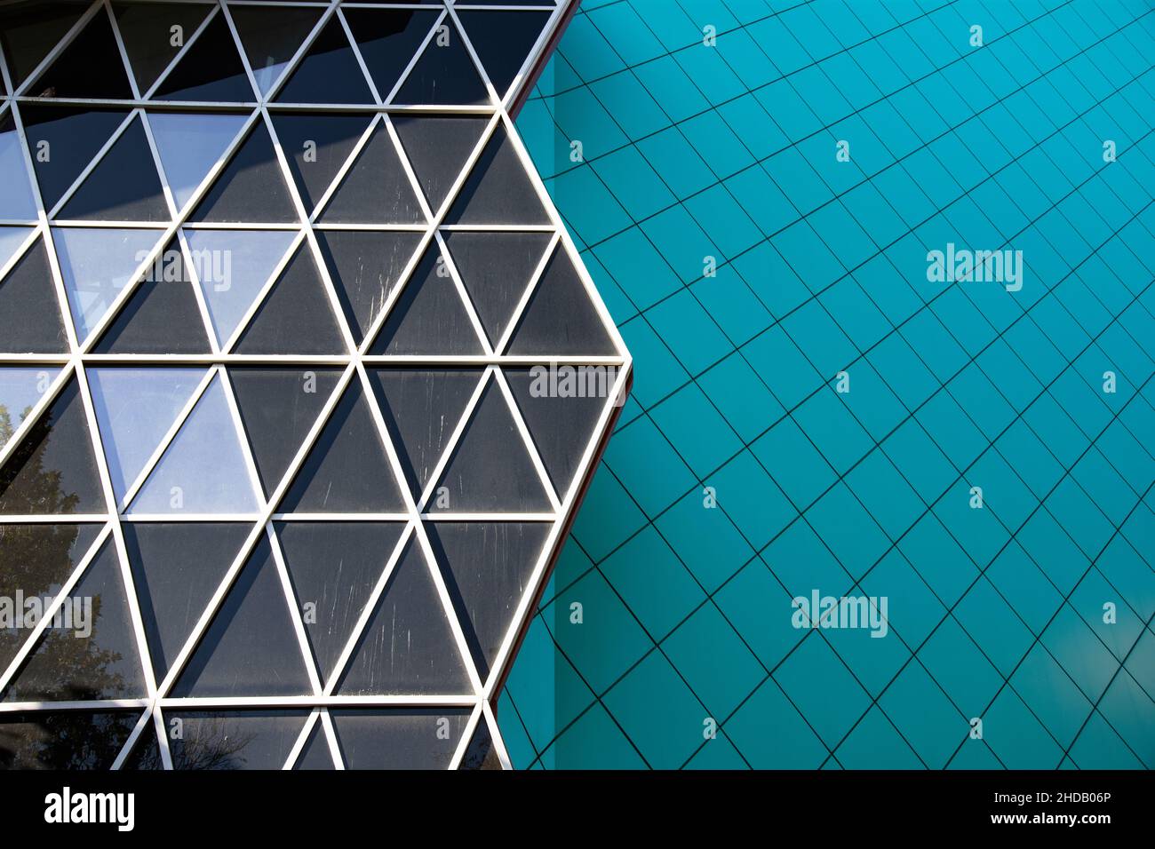 Glass window on corporate building. Modern arhitectural design Stock ...