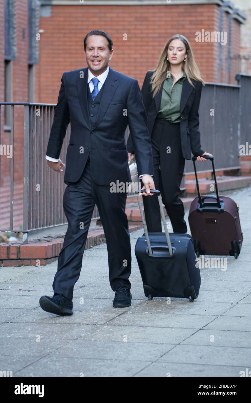 RETRANSMITTING ADDING NAME Socialite James Stunt, with his partner ...