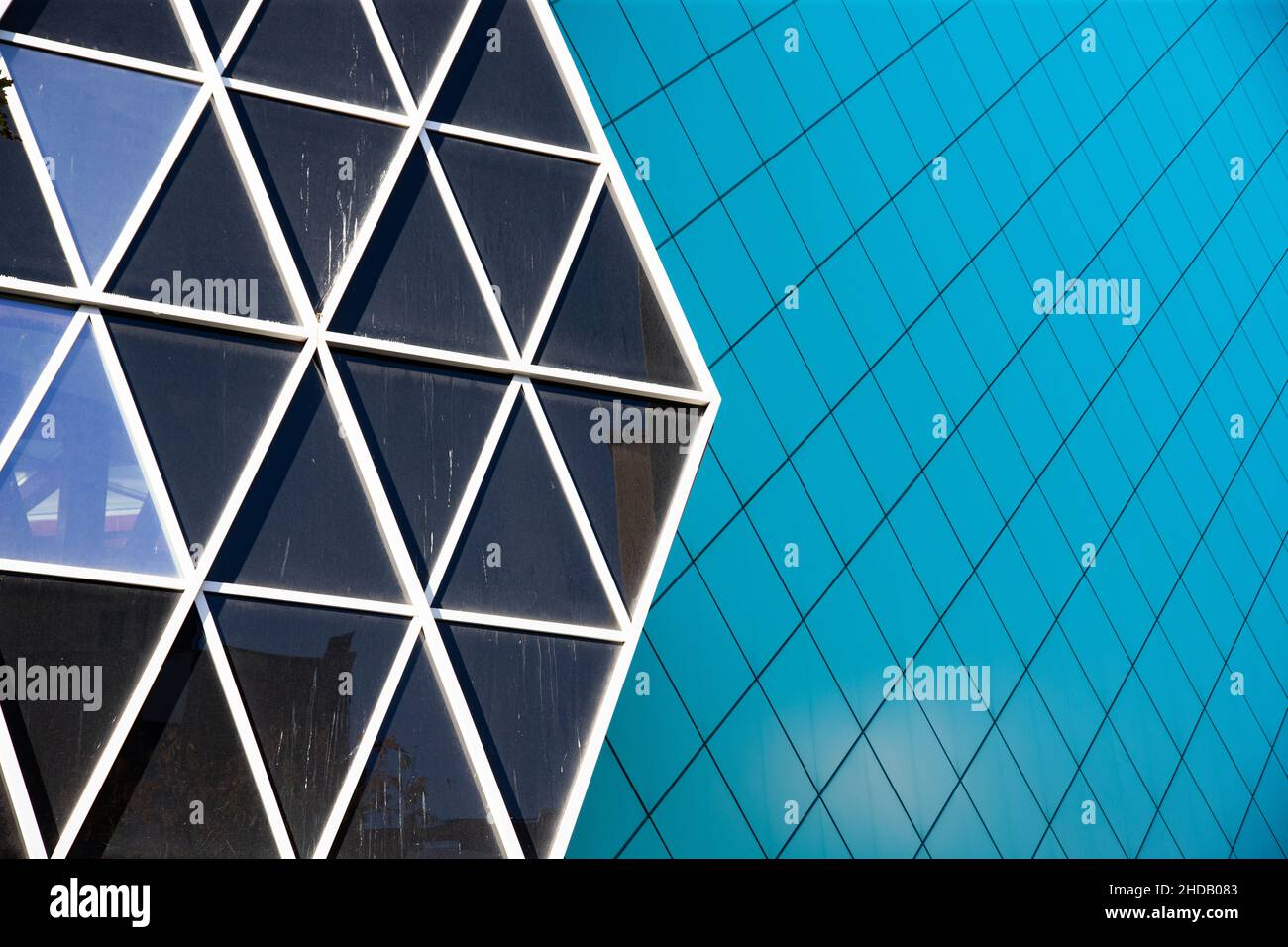 Glass window on corporate building. Modern arhitectural design Stock ...