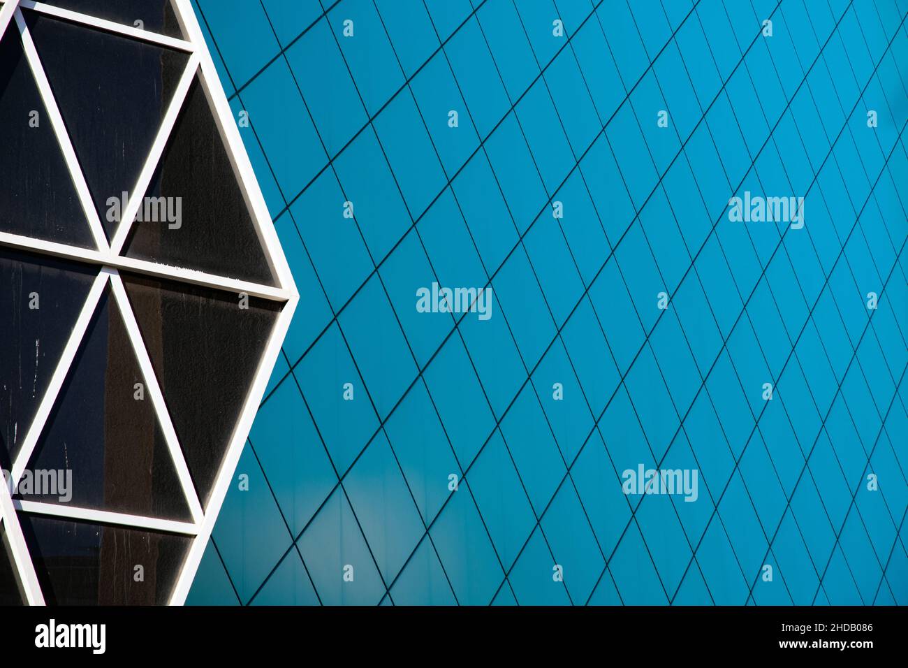 Glass window on corporate building. Modern arhitectural design Stock ...