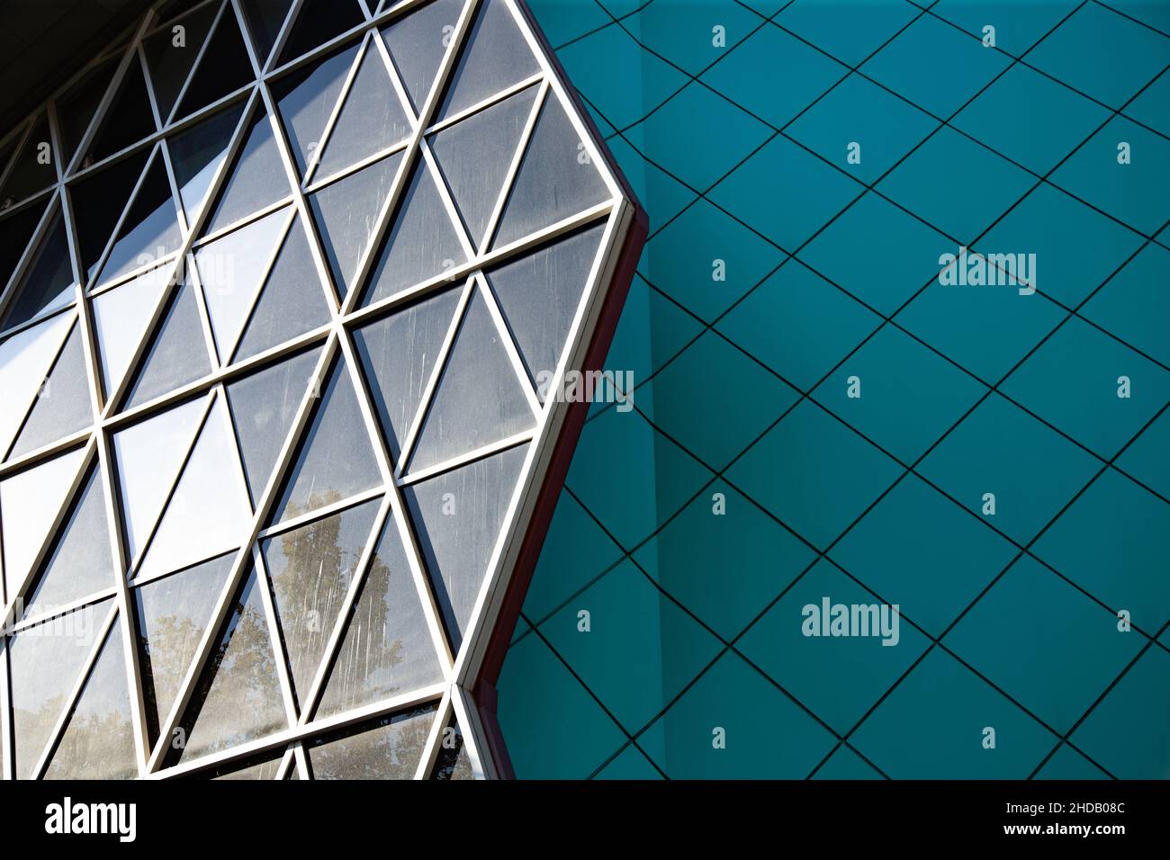 Glass window on corporate building. Modern arhitectural design Stock ...