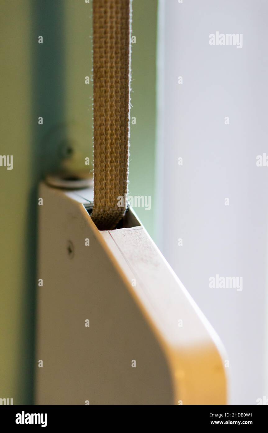 Roller shutter tape close up Stock Photo - Alamy