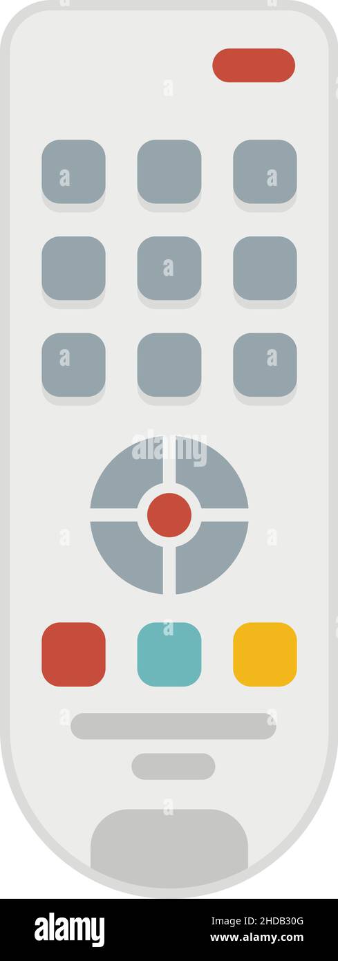 Tv remote cutout Stock Vector Images - Alamy