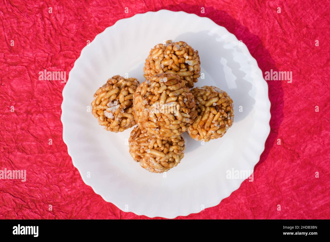 Puffed rice dumplings hi-res stock photography and images - Alamy