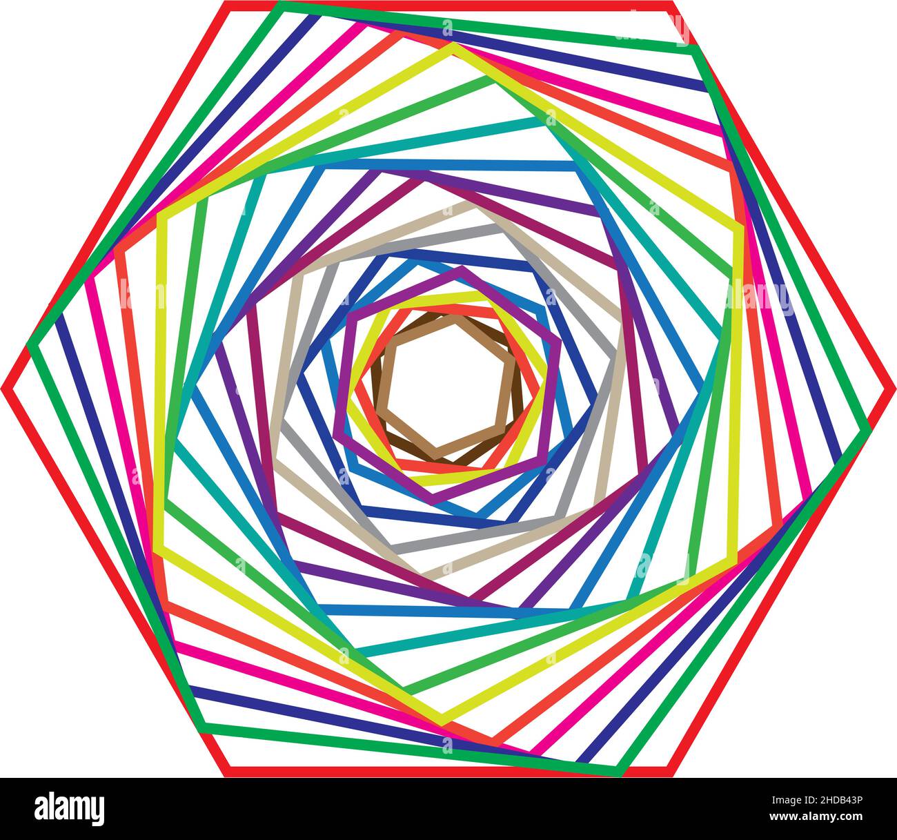 Vector graphics obtained as a result of a series of geometric ...