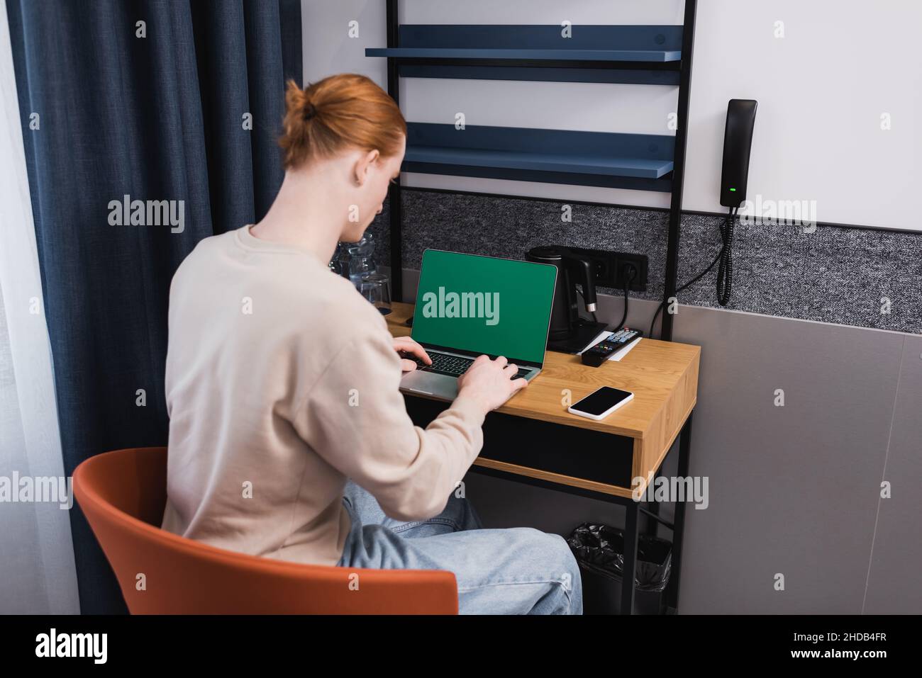Hotel green screen hi-res stock photography and images - Alamy