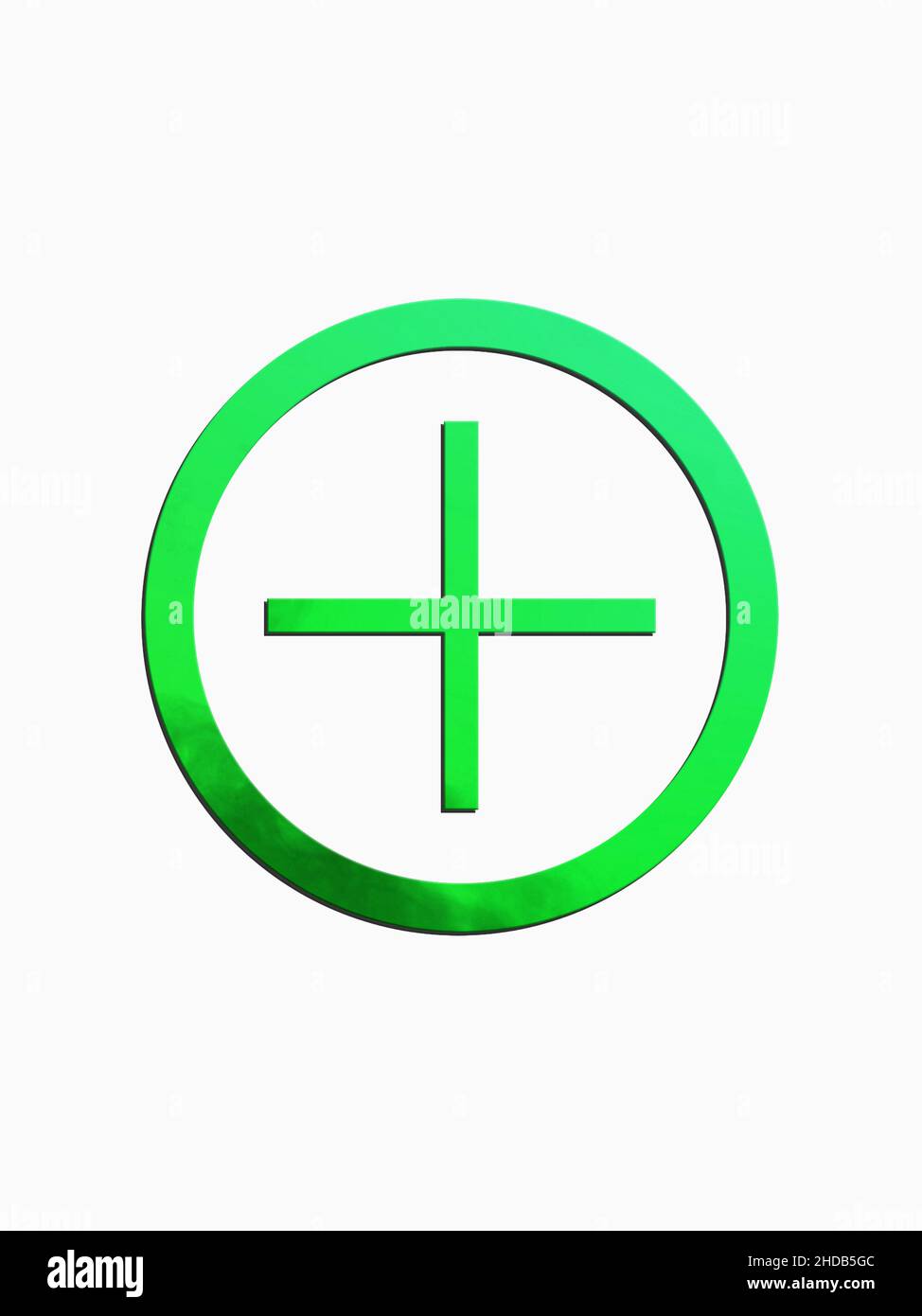 Medical plus sign 3d hi-res stock photography and images - Alamy