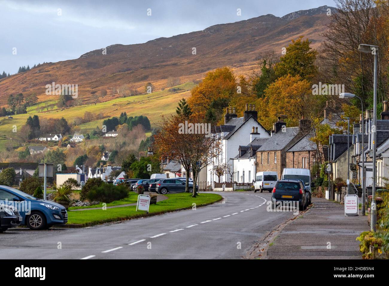 Lochcarron is a collection of small settlements strung out along Loch ...