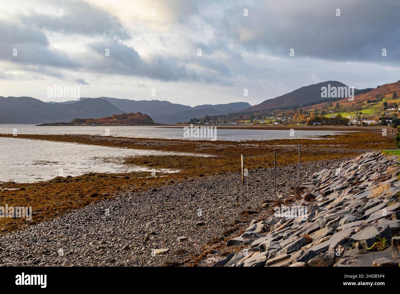 Lochcarron is a collection of small settlements strung out along Loch ...