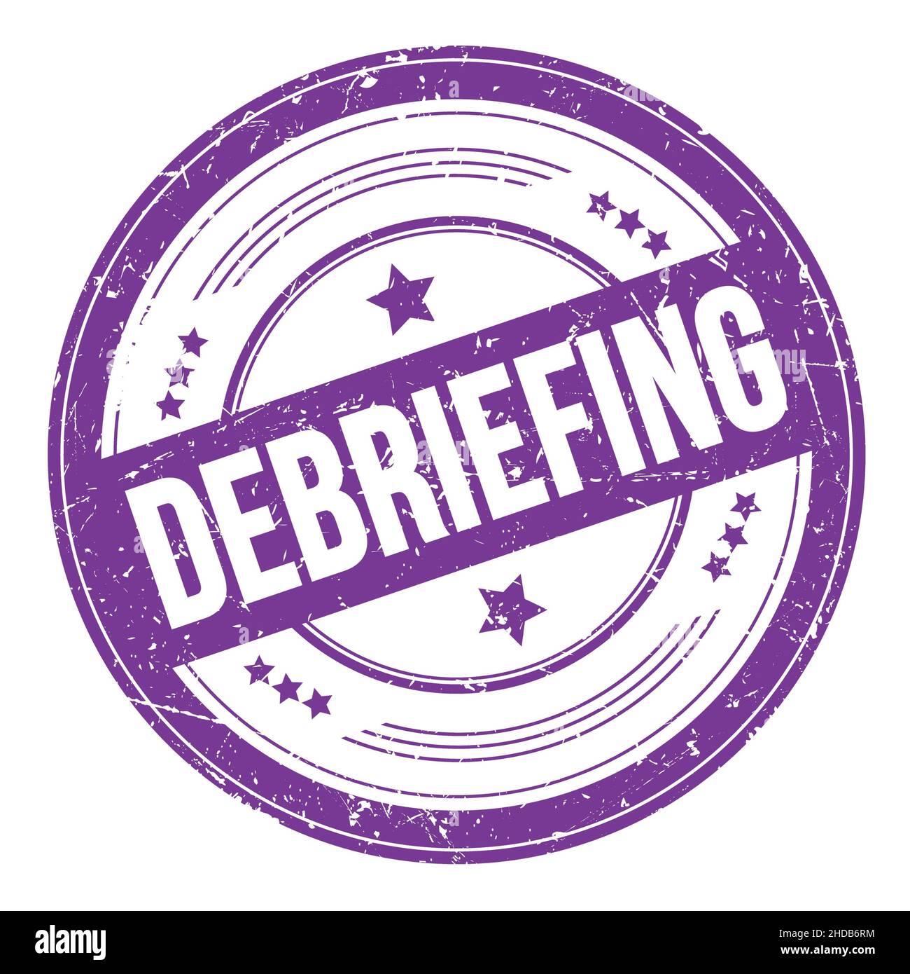 Debriefing stamp hi-res stock photography and images - Alamy