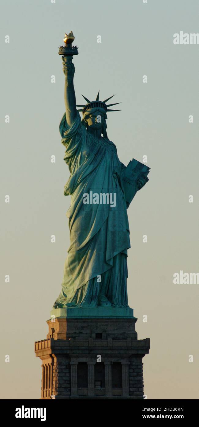 Statue Of Liberty At Dawn
