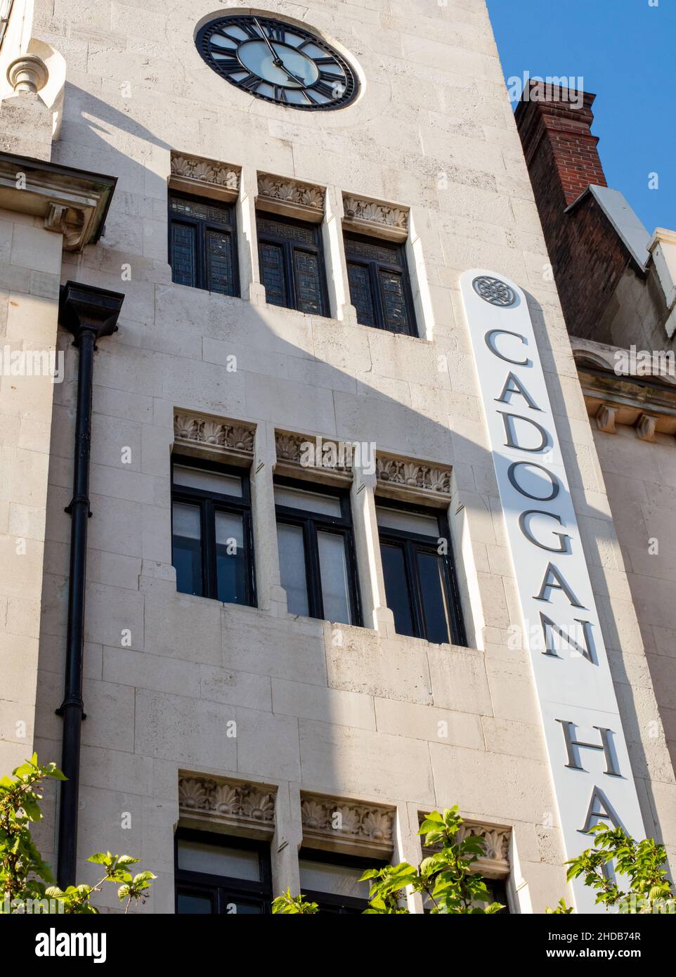 Cadogan Hall, a concert venue in Sloane Terrace, Chelsea, London ...