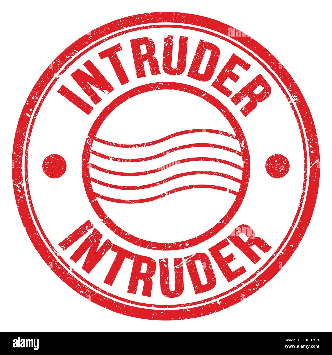 Intruder Stamp High Resolution Stock Photography and Images - Alamy