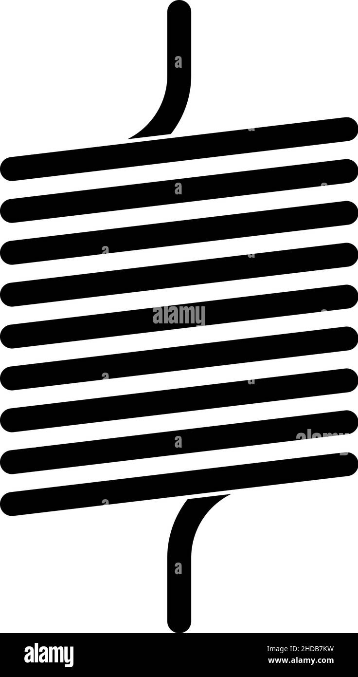 Torsion spring Stock Vector Images - Alamy